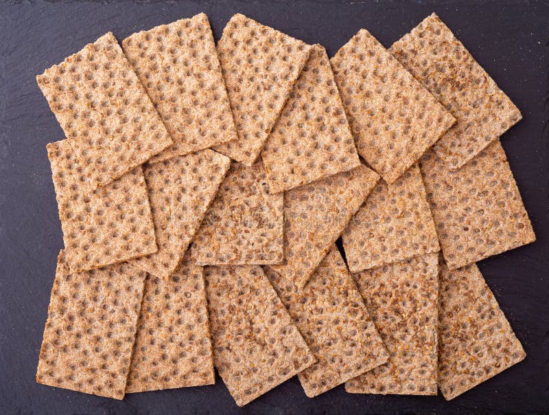 Crispbread - diet snack stock image. Image of delicious - 228762755