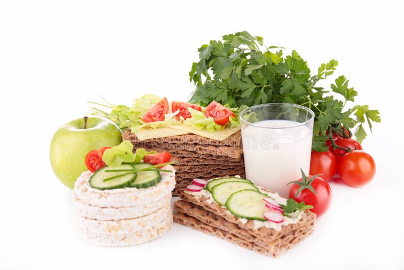 Crispbread and rice cake stock image. Image of bread - 38352115