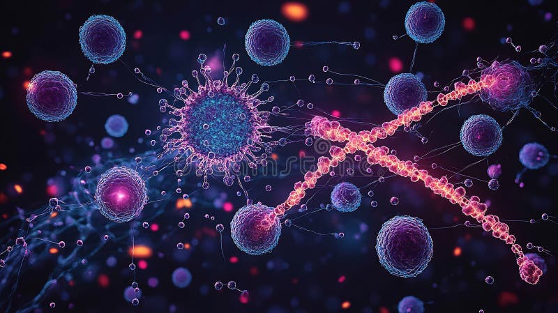 Crispr Cas9 Gene Editing System Targeting Dna with Guide Rna Precision ...