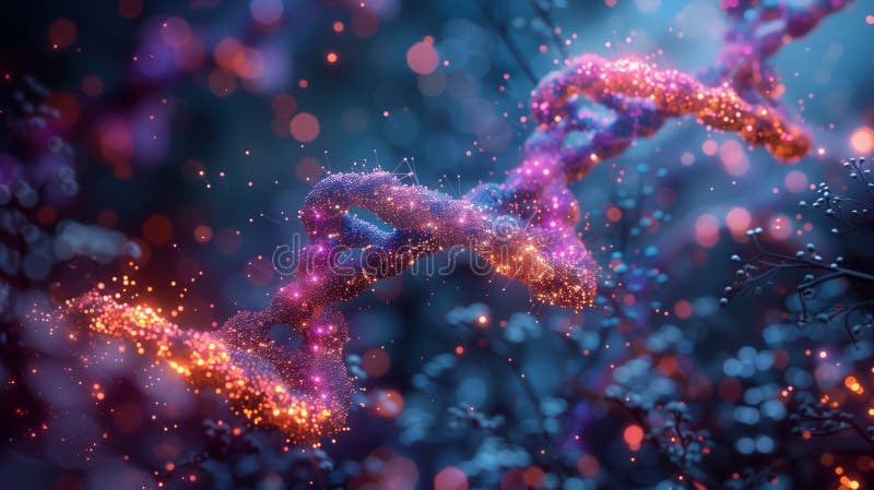 CRISPR Cas Protein Complex Schematic Stock Image - Image of technology ...