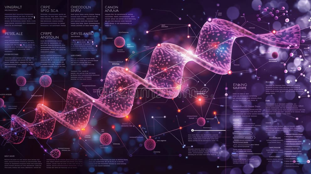 CRISPR Process Infographic stock illustration. Illustration of gene ...