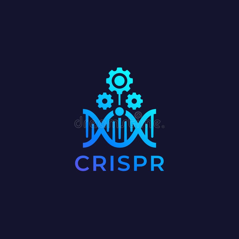 CRISPR Vector Illustration. Labeled Clustered Regularly Palindromic ...