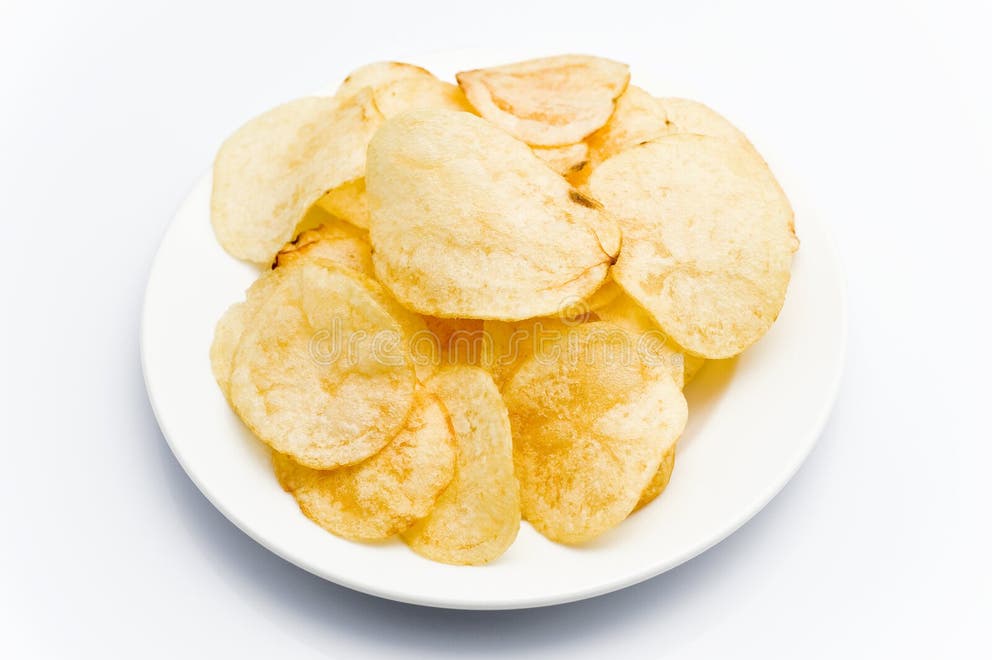 Crisps stock image. Image of yellow, food, fried, unhealthy - 27588577