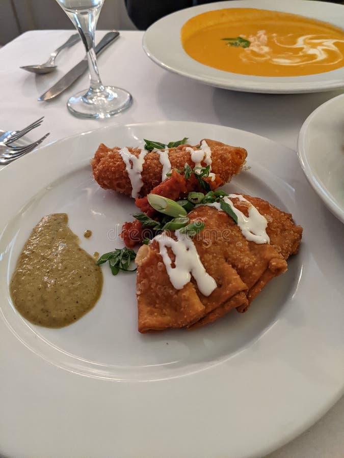 Crispy Appetizer Yummy Lunch Stock Image - Image of lunch, breakfast ...