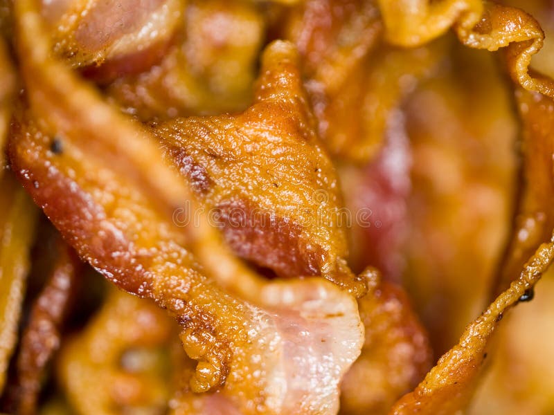 Crispy Bacon stock image. Image of crisped, ingredient - 14115133
