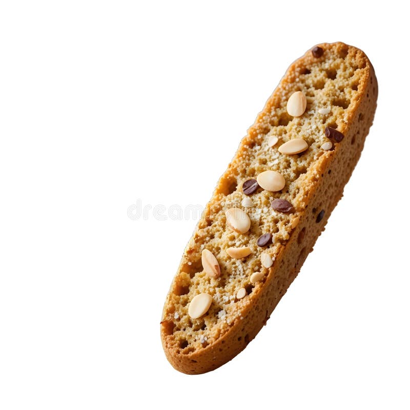 Crispy Biscotti with Light Dusting of Almonds, Perfect for Dipping in ...