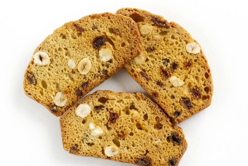 Crispy Biscuits with Fruit. Stock Image - Image of bread, healthy ...