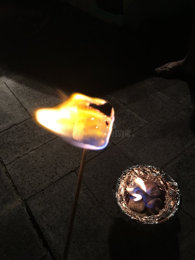 Crispy Burnt Marshmallow, Anyone? Stock Photo - Image of marshmallow ...