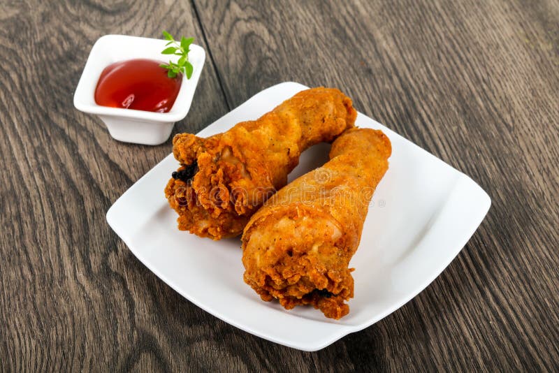 Crispy chicken legs stock photo. Image of drumstick - 111508462