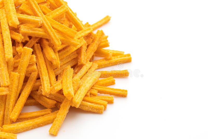 Crispy corn snack stock photo. Image of group, puffs - 160516132