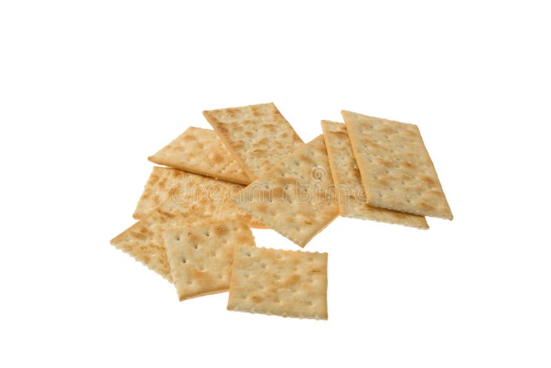 Crispy crackers stock photo. Image of isolated, pastry - 11985878