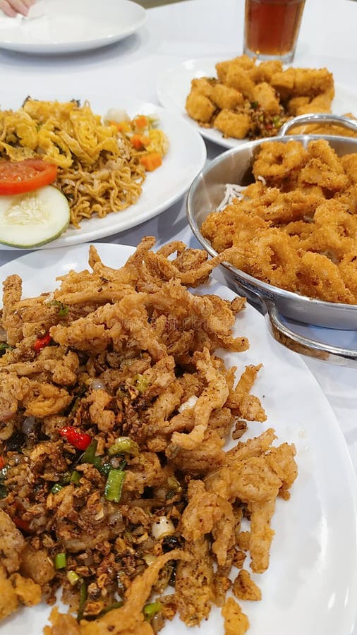 Crispy crunchy dinner stock image. Image of produce - 202611893