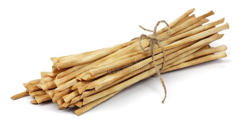 Crispy Crunchy Long Breadsticks Stock Photo - Image of background ...
