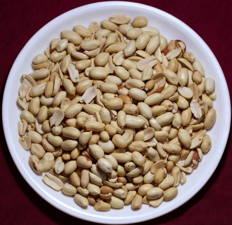 Crispy & Crunchy Salted Peanuts Stock Image - Image of baked, food ...