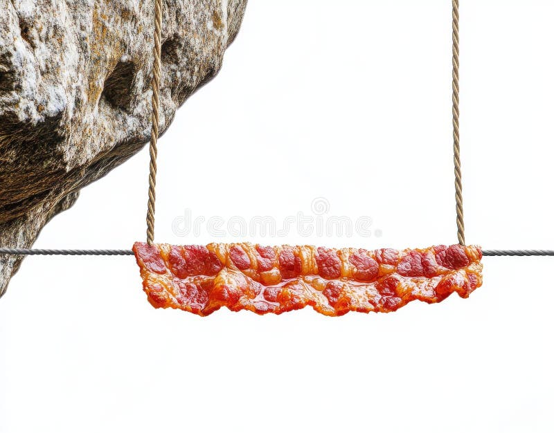 Crispy and Delicious Bacon Strips, Great for Breakfast or Enhancing ...