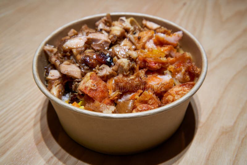 Chicken Chop Double Rice Stock Photos - Free & Royalty-Free Stock ...