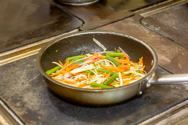 A Delicious and Delicious Western Dish, Pan-fried Scallops Stock Photo ...