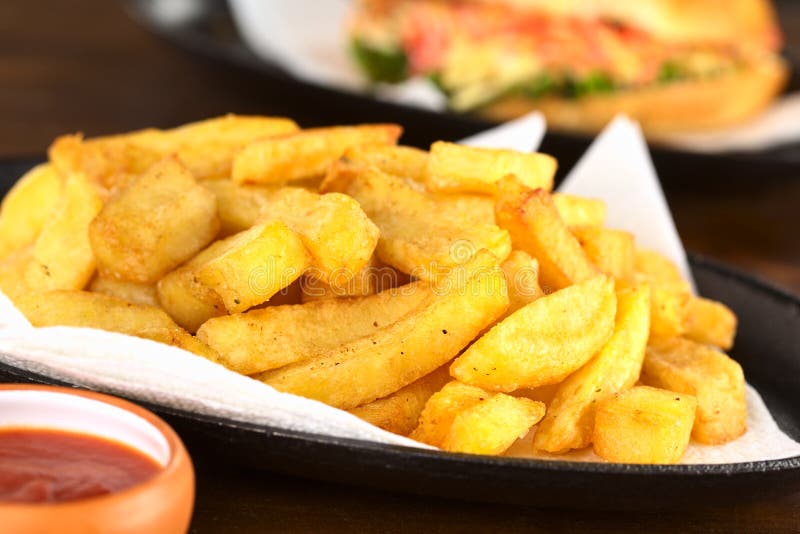 Crispy French Fries stock image. Image of crispy, snack - 24598157
