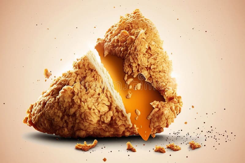 Crispy Fried Chicken: a Quick and Tasty Fast Food Option. Generative AI ...