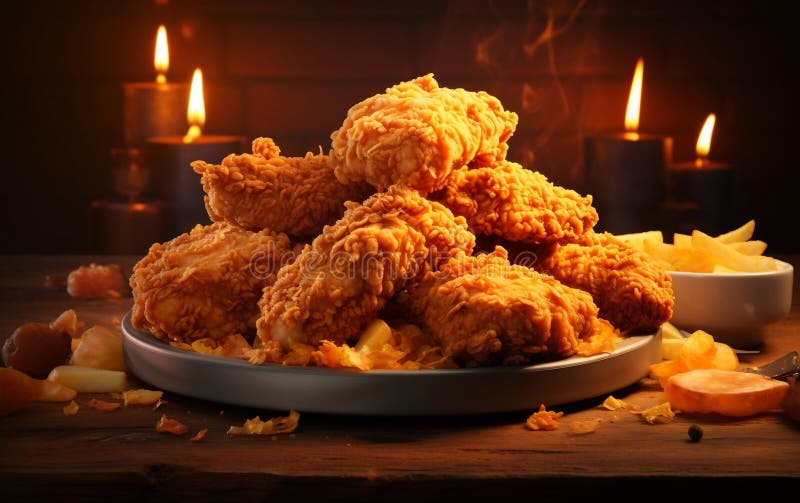 Crispy Fried Chicken: Studio Lighting for Culinary Perfection ...