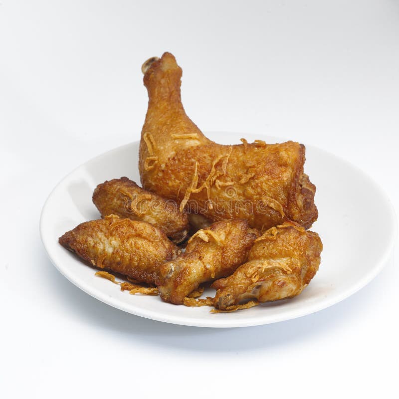 Crispy Fried Chicken stock image. Image of culinary, baked - 81509281