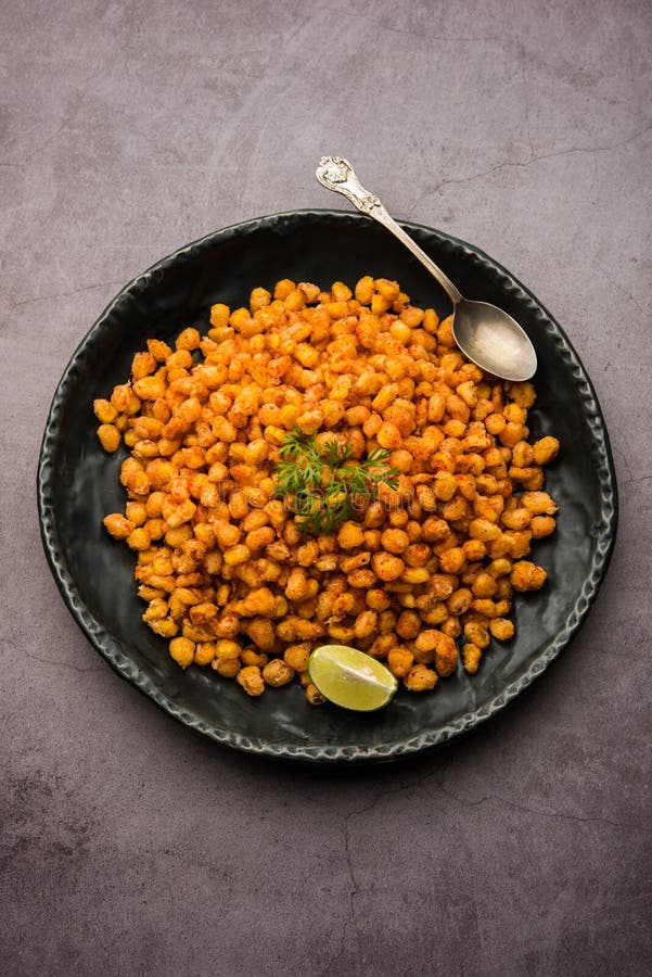 Crispy Fried Corn or Kernels or Pakora Stock Image - Image of garlic ...