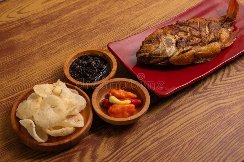 Crispy fried fish stock image. Image of brochure, holiday - 305923457