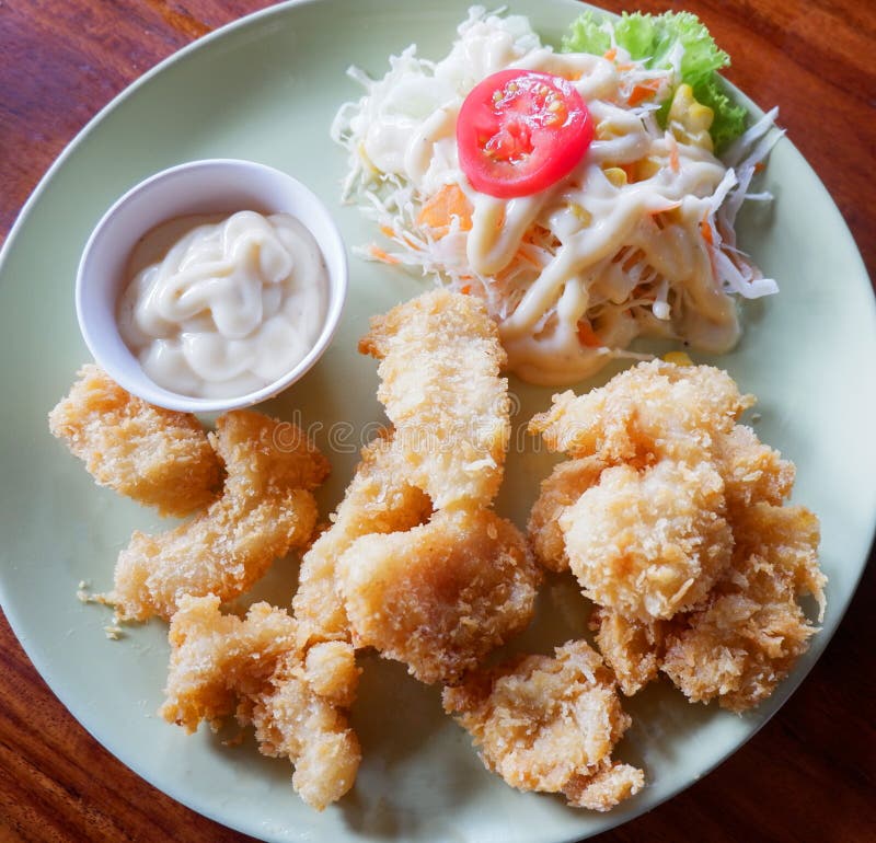 Crispy fried fish fillet stock photo. Image of fresh - 94853650