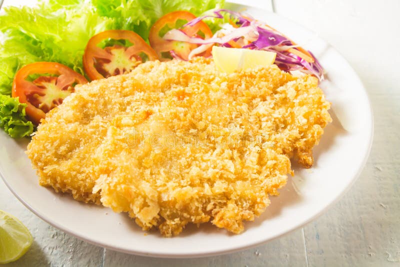 Fried fish fillet stock photo. Image of lunch, fried - 111814208