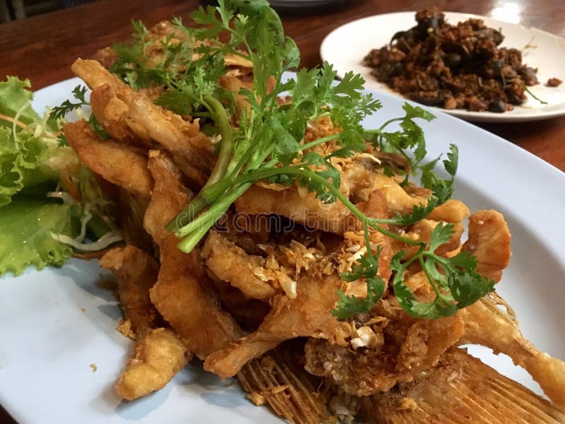 Crispy fried fish stock photo. Image of color, fried - 74141804