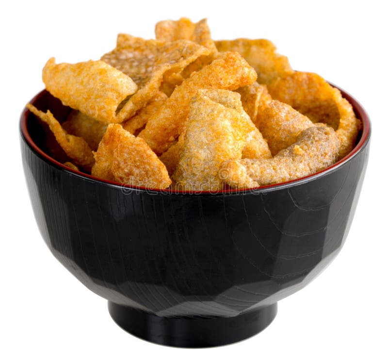 Crispy Fried Fish Skin With Spices Stock Photo - Image of asian, fresh ...