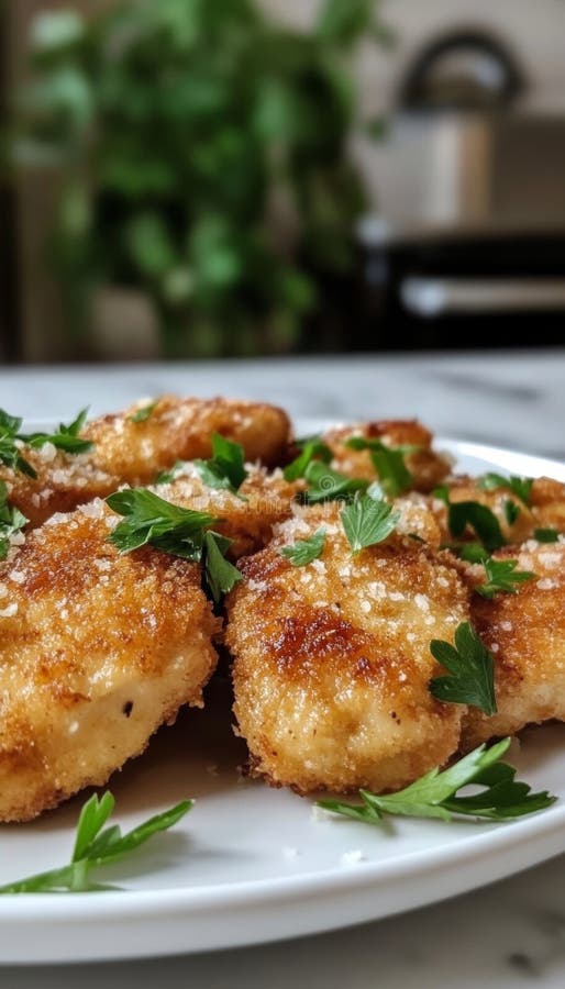 Garlic Parmesan Chicken Bites Stock Illustrations – 14 Garlic Parmesan ...