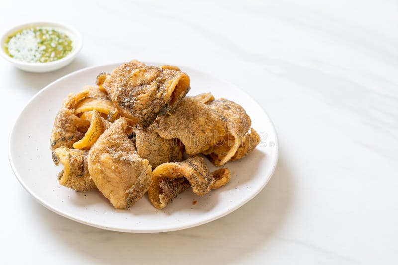 Crispy Gourami Fish stock image. Image of dish, healthy - 194567895