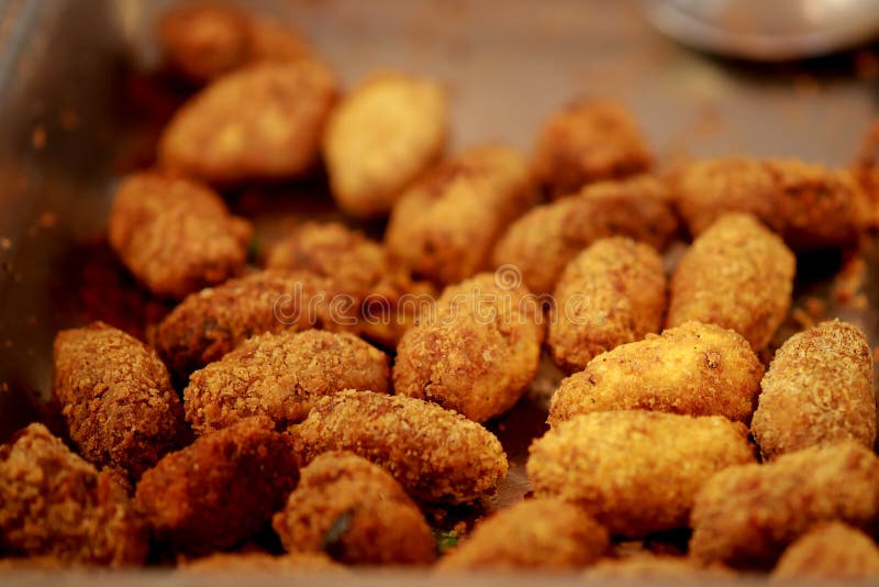Crispy Indian Snack Fryums in Shape of Heart Selling at Goa Market in ...