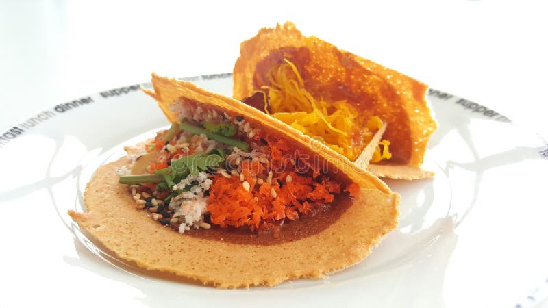 Crispy local Thai snack stock photo. Image of coconut - 68605782