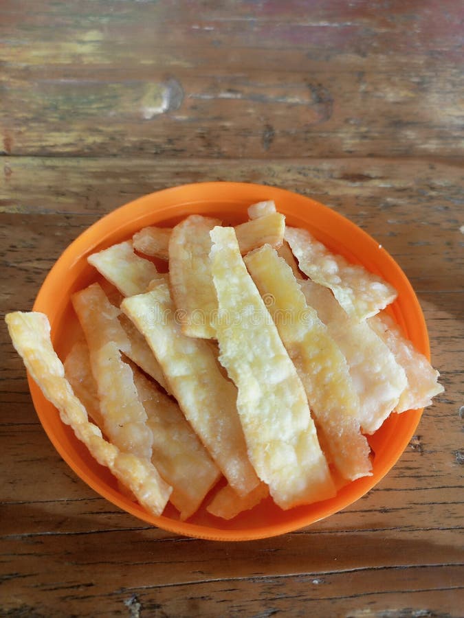 Cassava chips stock photo. Image of breakfast, cassava - 272436850
