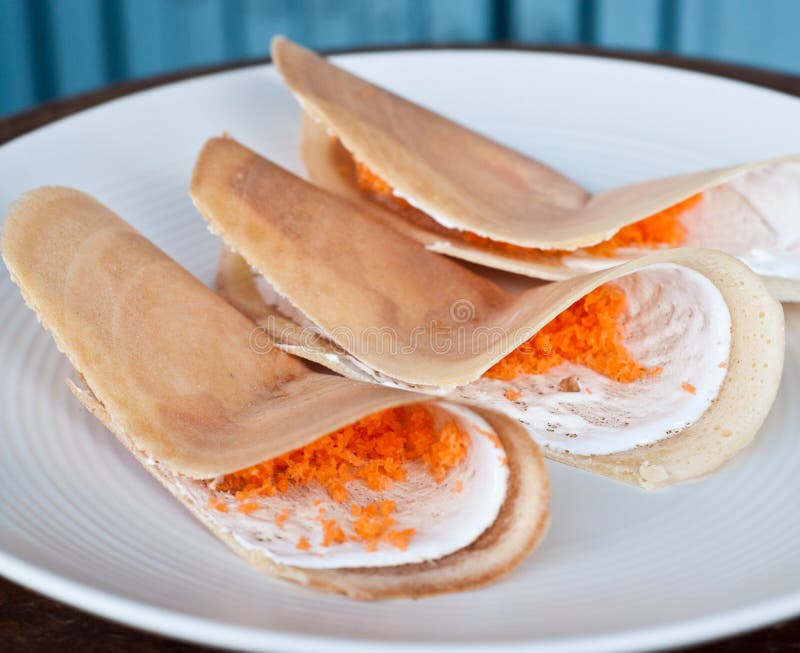 Crispy pancakes stock image. Image of pancake, traditional - 21907751