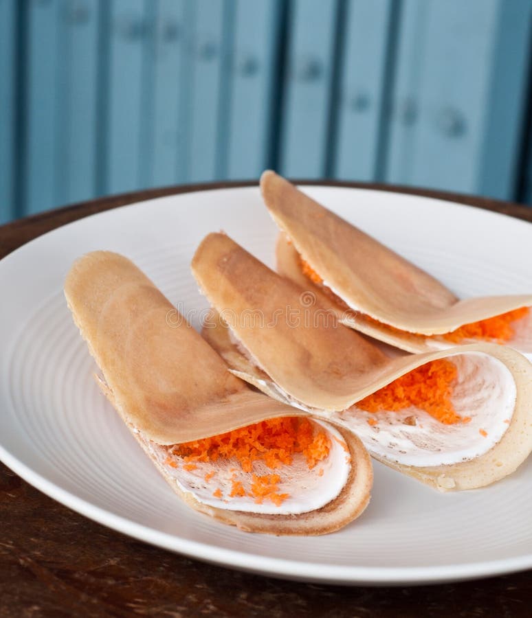 Crispy pancakes stock photo. Image of earthenware, brown - 21907780