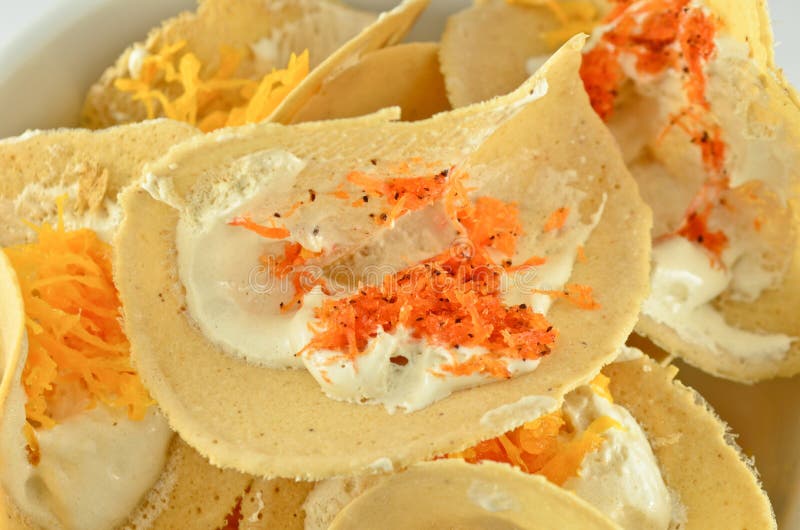 Crispy Pancakes stock image. Image of color, crepes, friable - 26958071