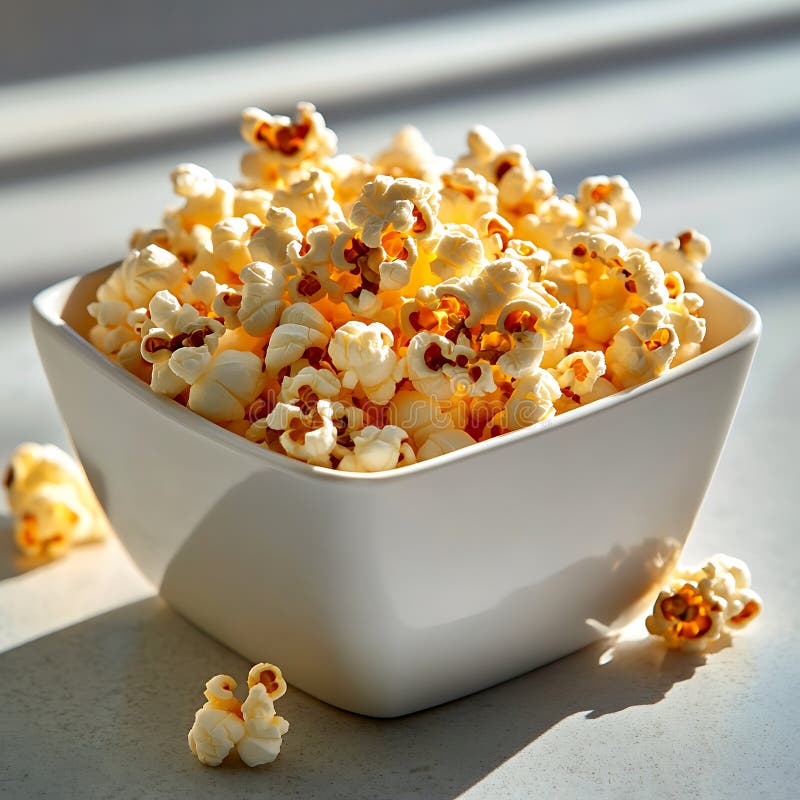 Crispy Popcorn Snack stock photo. Image of salted, cuisine - 375395320