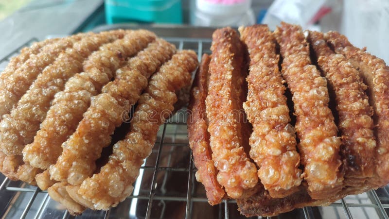 Crispy Pork, Fried Pork, Ready-to-eat Pork, Pork Dishes Stock Image ...