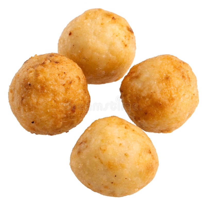 Crispy Potato Balls â€ Delicious Snack Isolated Stock Illustration ...