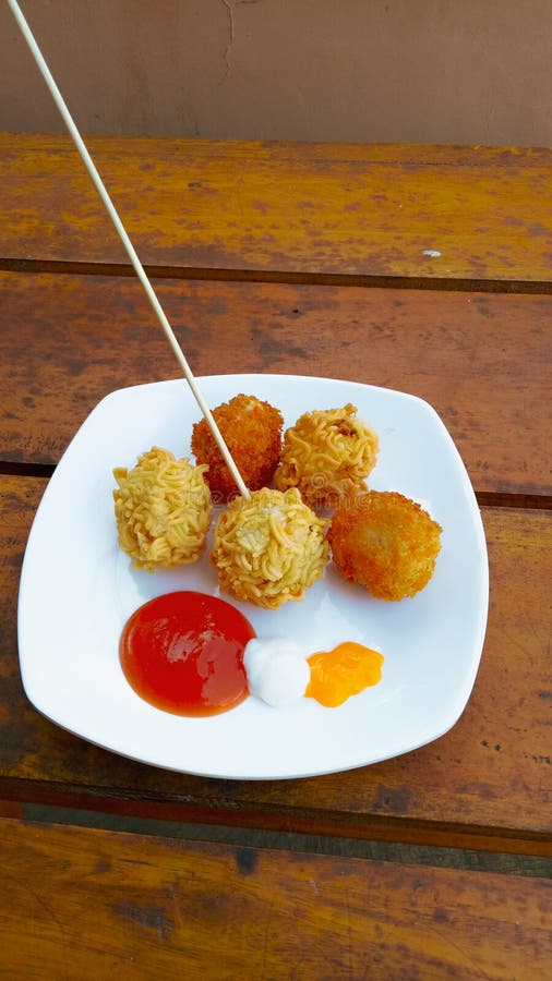 Crispy quail eggs stock photo. Image of savory, quail - 229002298