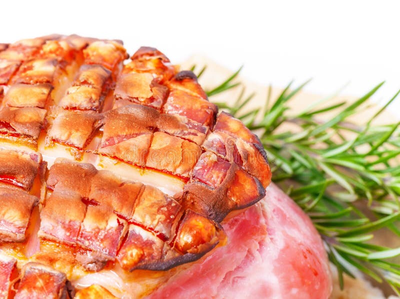 Crispy rind, salt roast stock photo. Image of rosemary - 50947812