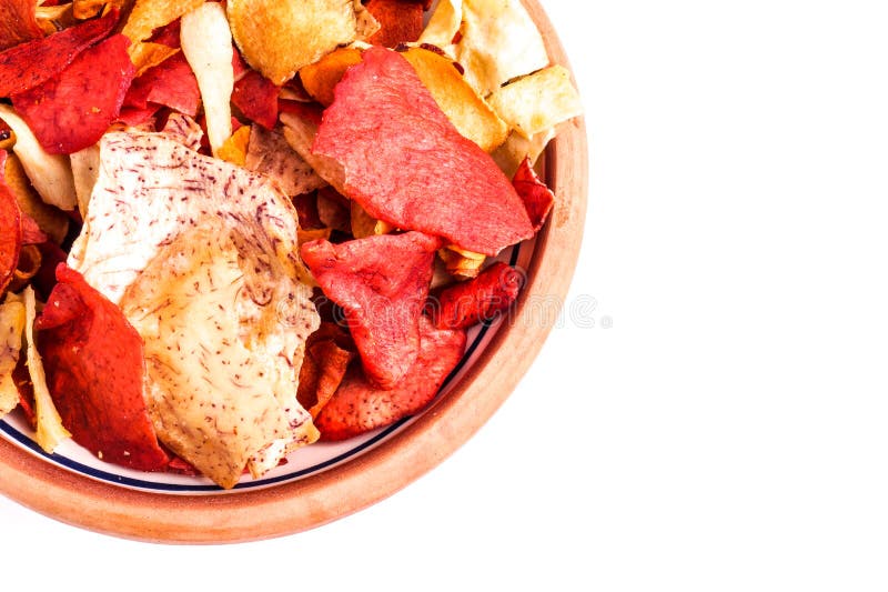 Crispy Root Vegetable Chips Stock Image - Image of beet, crunchy: 53258359