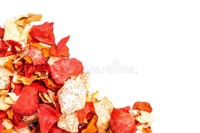 Crispy Root Vegetable Chips Stock Image - Image of lunch, fiber: 53258667