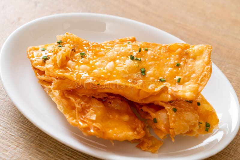 Crispy roti with sugar stock image. Image of delicious - 200737731