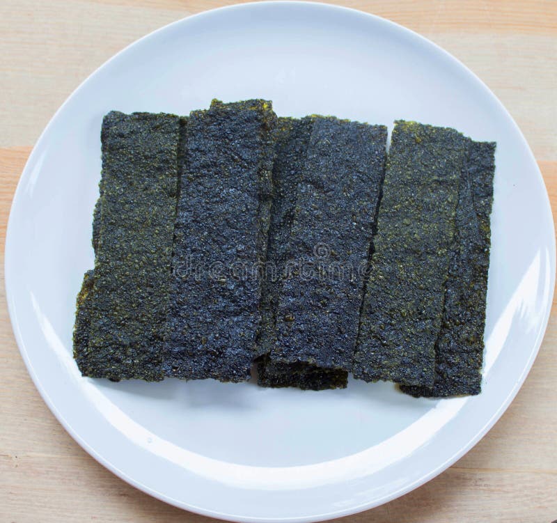 Crispy seaweed. stock photo. Image of delicious, lunch - 33539298