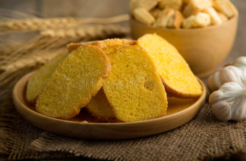 Crispy Toast stock image. Image of cuisine, healthful - 1767139