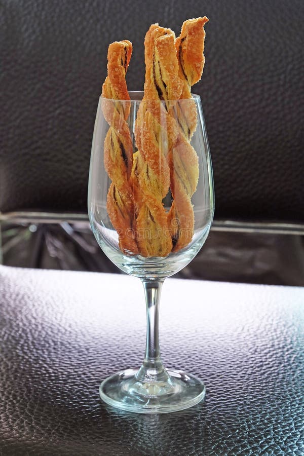 Crispy Twist Chocolate Pie stock photo. Image of calories - 42887428